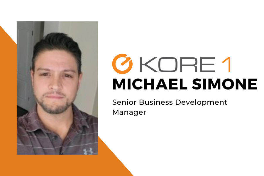 KORE1 Hires Michael Simone Senior Business Development Manager